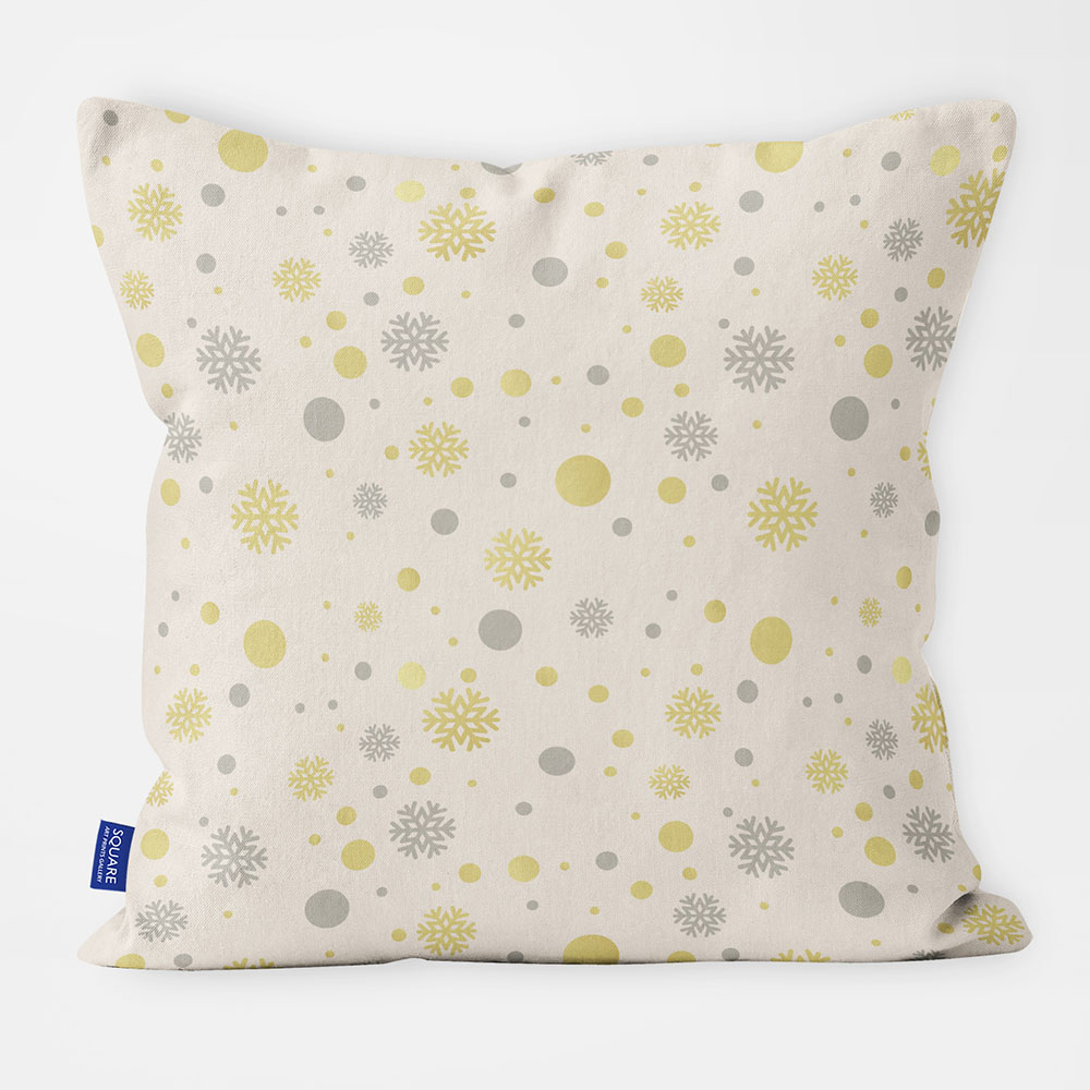 Snowflakes Cushion – Square Trends