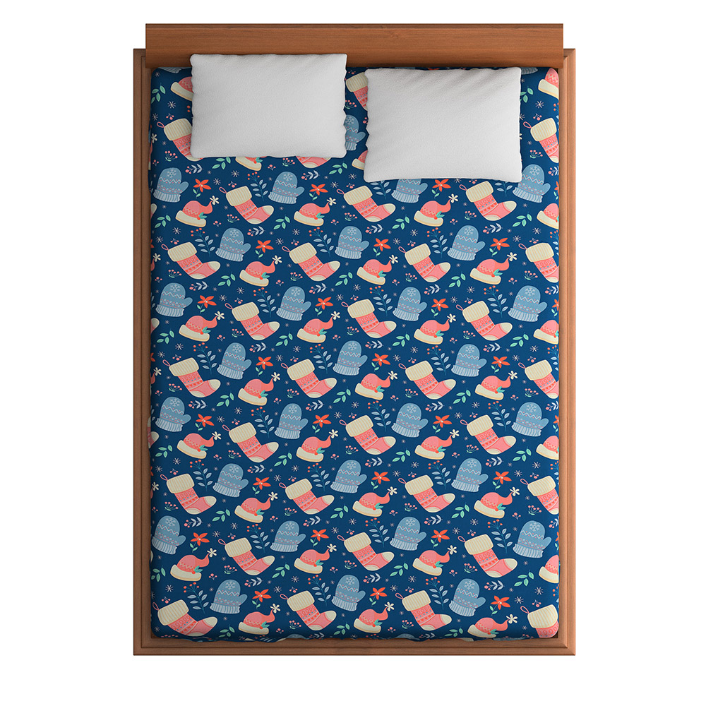 Winter Vibes Bed Cover – Square Trends