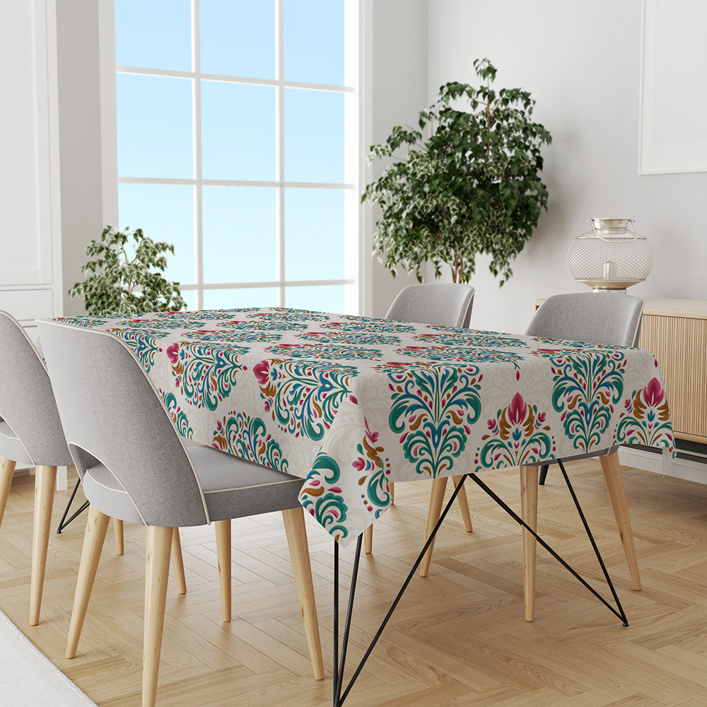 Arabic Ornamental Tablecloth – Square Trends